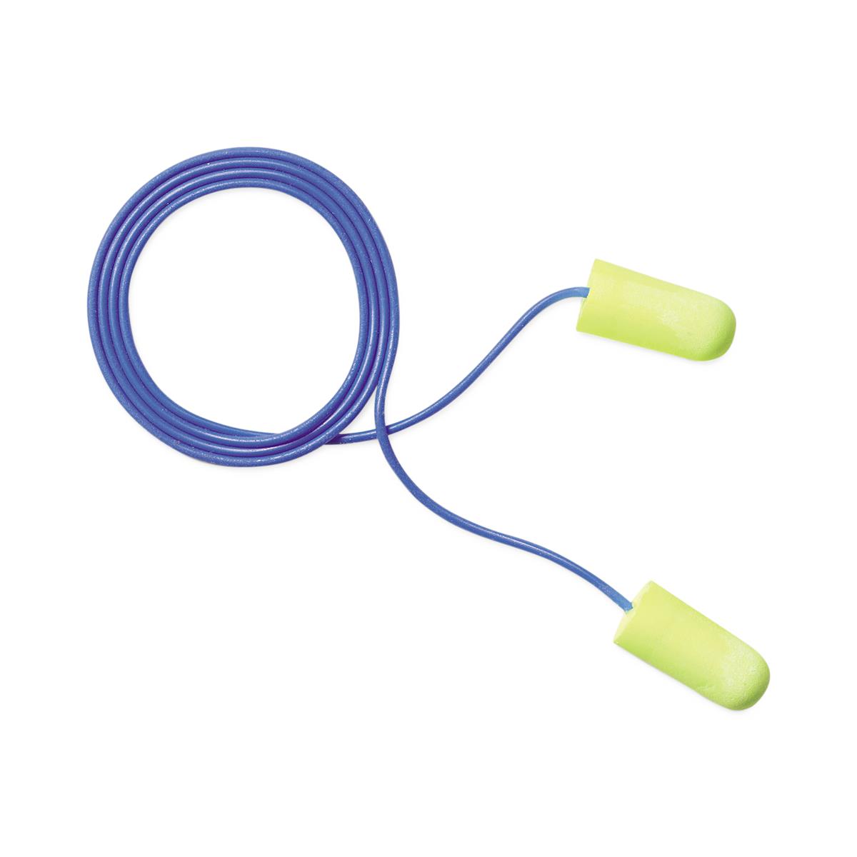 3M E-A-Rsoft Yellow Neons Corded Earplugs | Medline