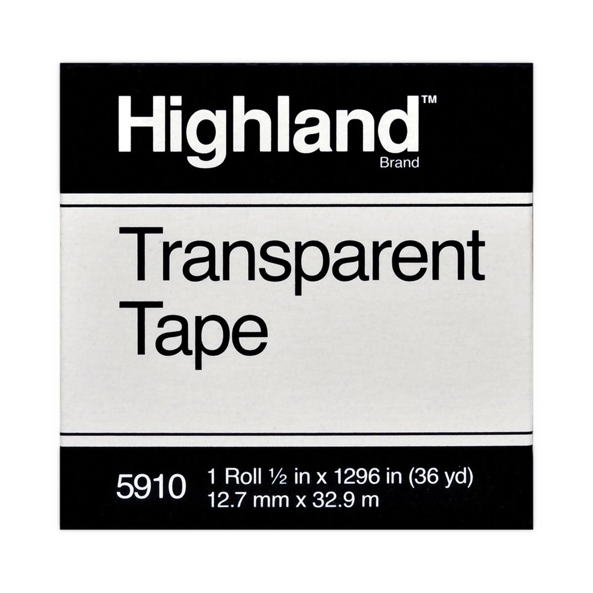 3M Highland Transparent Tape | Medline