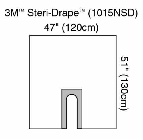 Steri-Drape 1000 Series Plastic U-Drapes | Medline