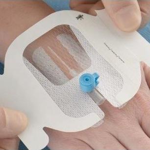 Tegaderm IV Transparent Film Dressing with Adhesive-Free Window | Medline