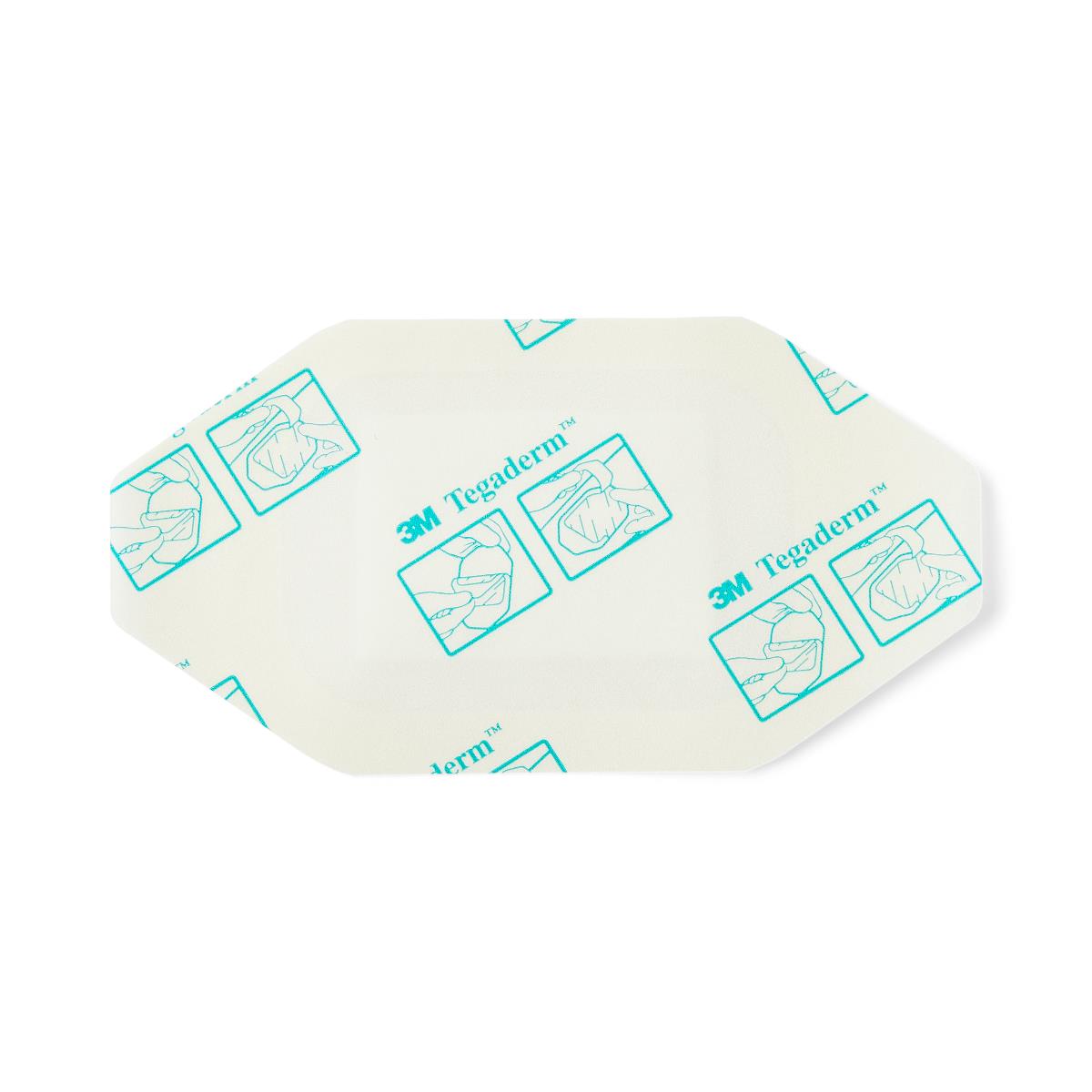 3M Tegaderm +Pad Film Dressings with Non-Adherent Pads | Medline