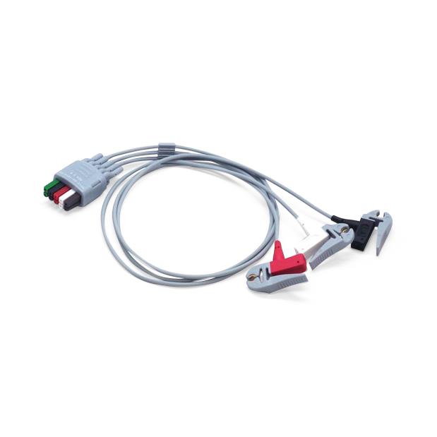 3 Lead Mobility ECG Pinch Clip Lead Wires | Medline