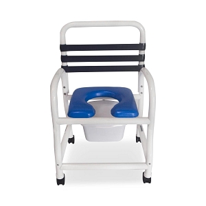 PVC Shower Commode Chairs with New Era Infection Control Design ...