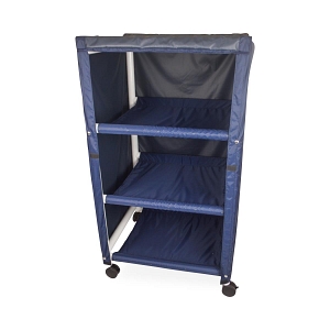 PVC Medium Linen Carts with New Era Infection Control Design | Medline ...