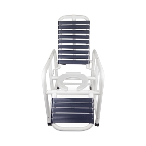 PVC Reclining Shower Commode Chairs with Pail | Medline Industries, Inc.