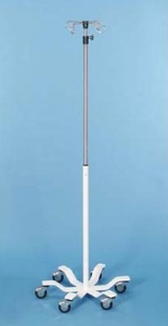 Stainless Steel Six-Leg IV Poles | Medline Industries, Inc.