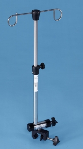 Stainless Steel Clamp-On IV Poles | Medline Industries, Inc.