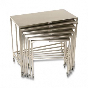 Stainless Steel Nesting Instrument Tables with U-Brace | Medline ...