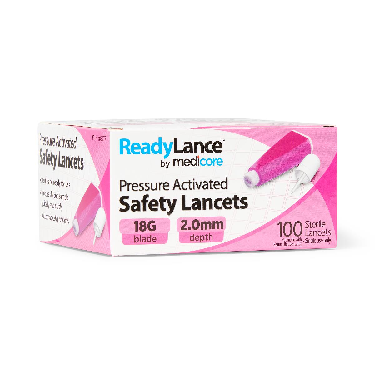 Novaplus ReadyLance Safety Lancets and Blades | Medline