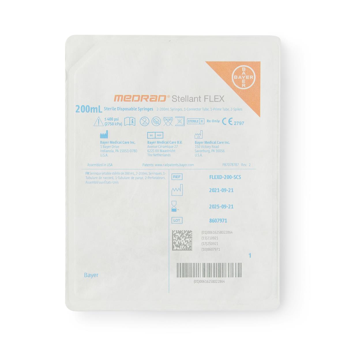 Stellant Flex Injection Dual Spike Syringes | Medline