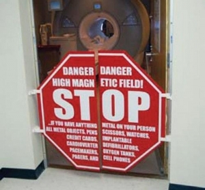 MRI-Split Swinging Stop Sign | Medline Industries, Inc.