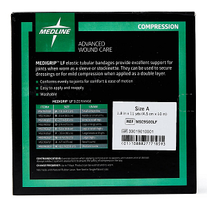 Medigrip LF Elastic Tubular Support Bandages | Medline