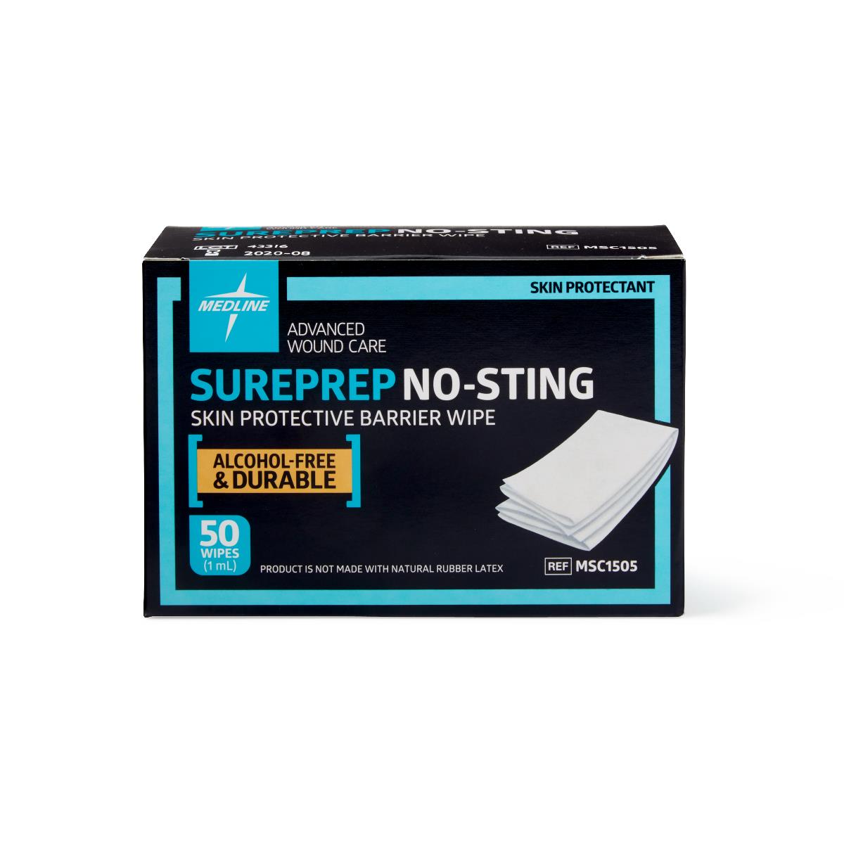 SurePrep No-Sting Skin Protectant Wipes | Medline
