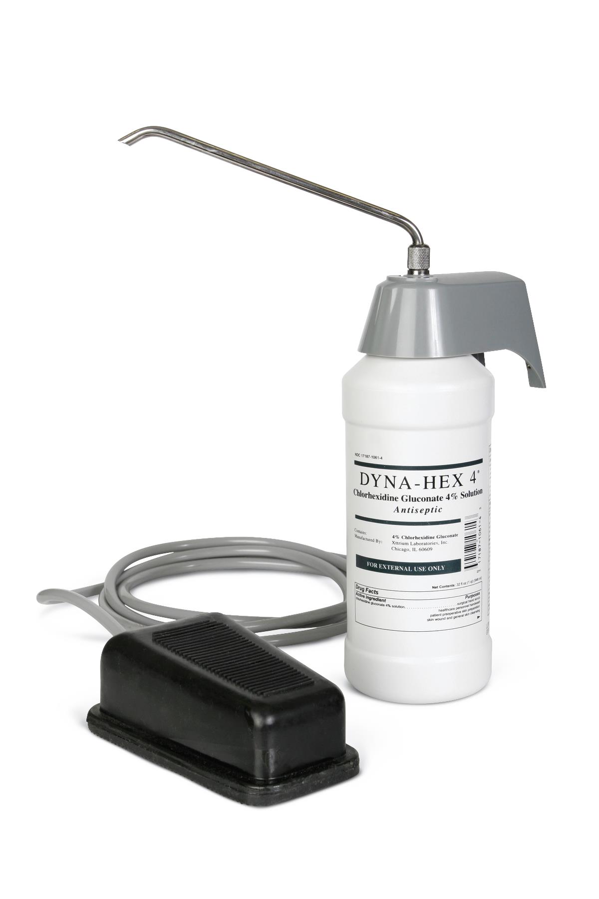 Dyna-Hex CHG Solution Foot Pump Dispensers | Medline