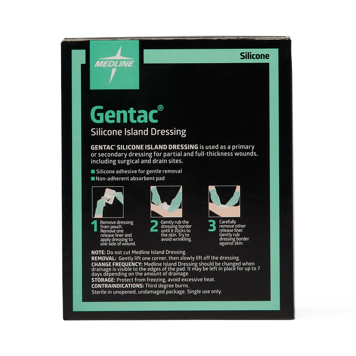 Gentac Silicone Island Wound Dressings | Medline