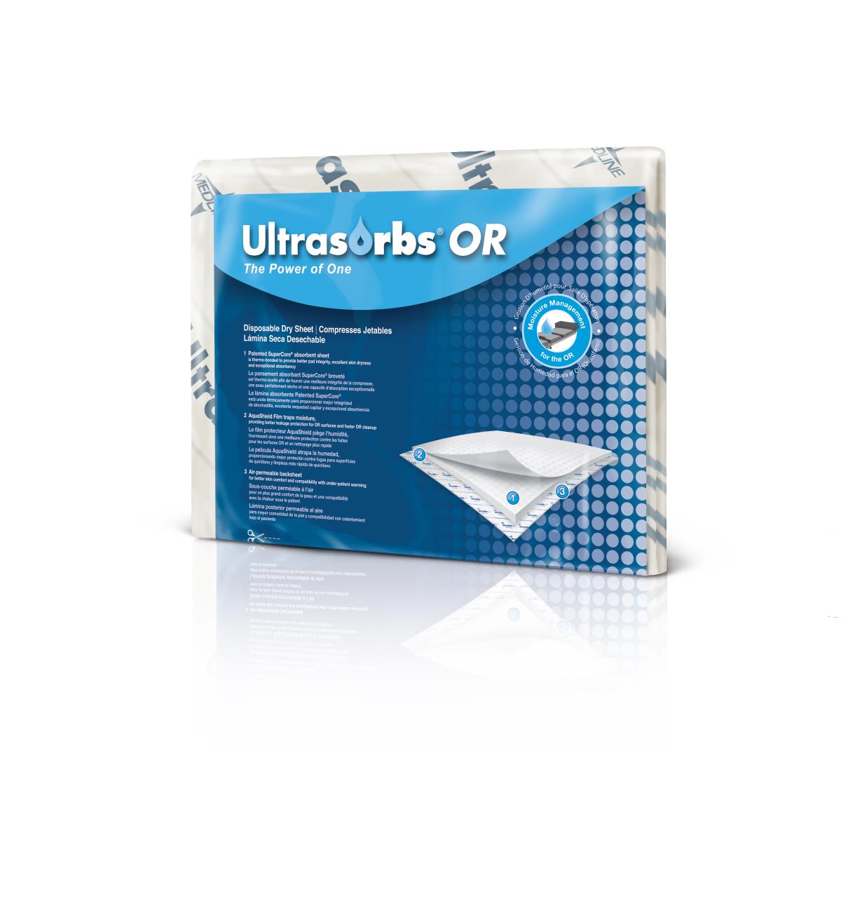 Ultrasorbs Premium Absorbent O.R. Table Cover Sheets | Medline