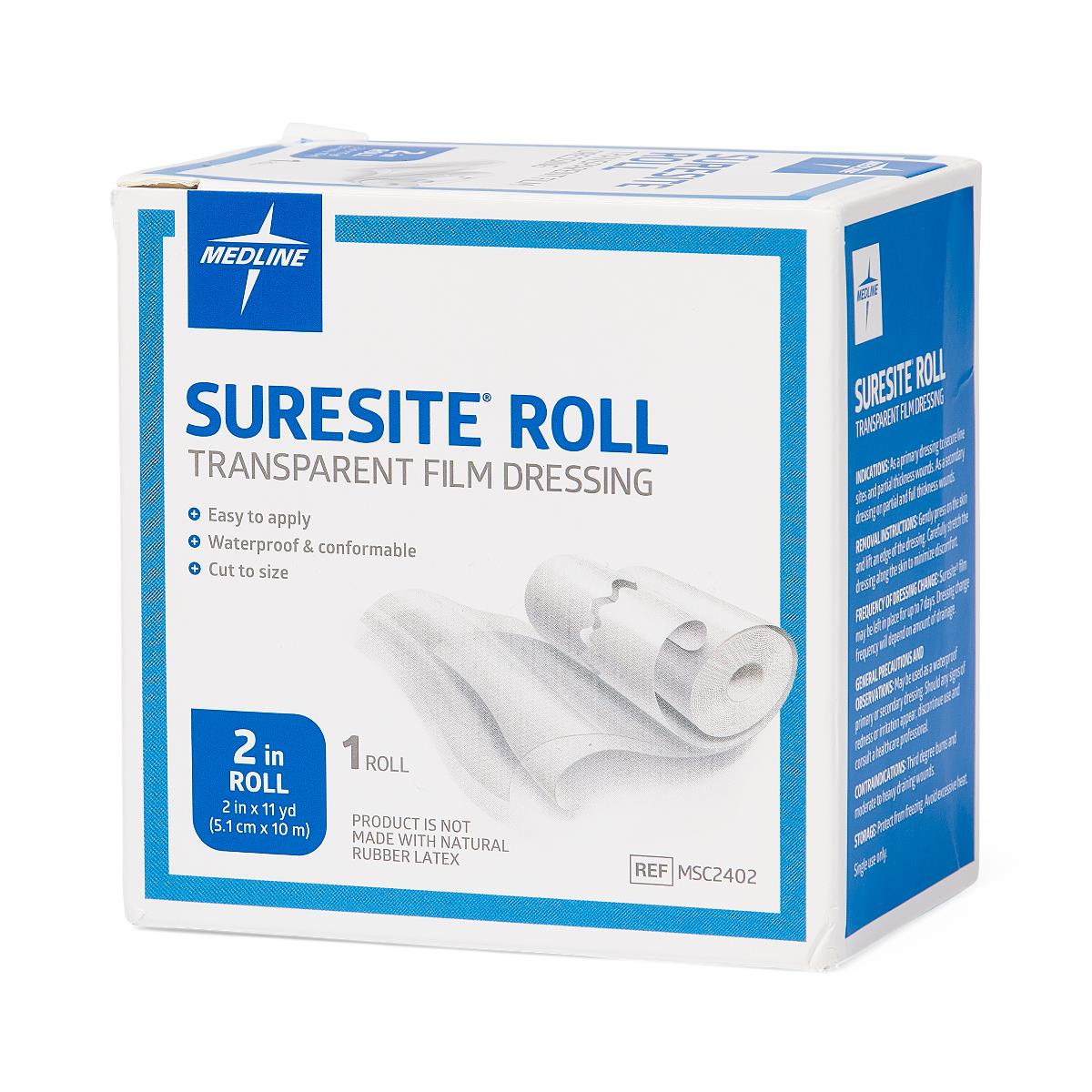 SureSite Roll Transparent Film Dressings | Medline