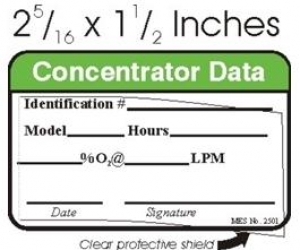 Concentrator Data Labels | Medline Industries, Inc.