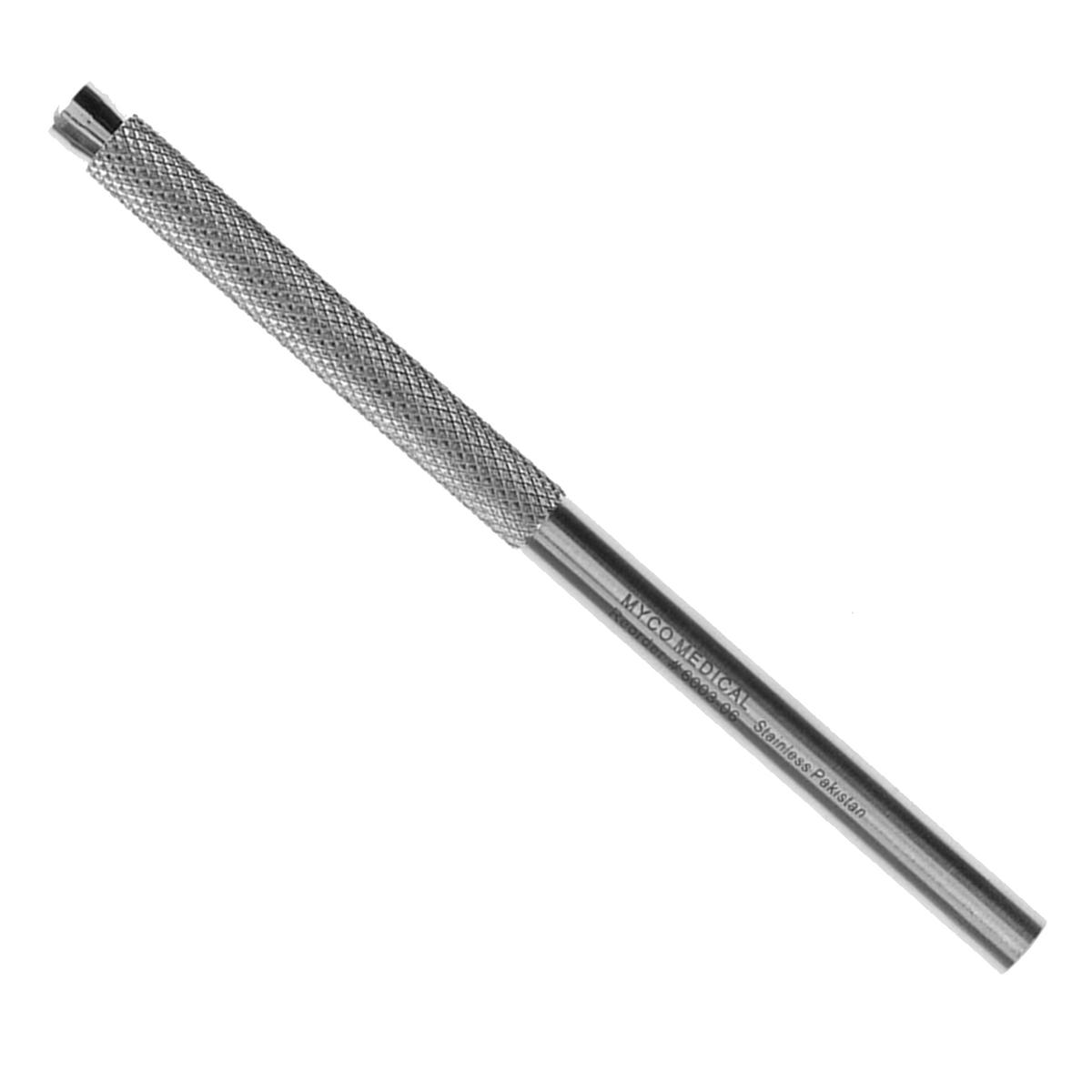 Glassvan Self-Locking Podiatry Surgical Blade Handle | Medline