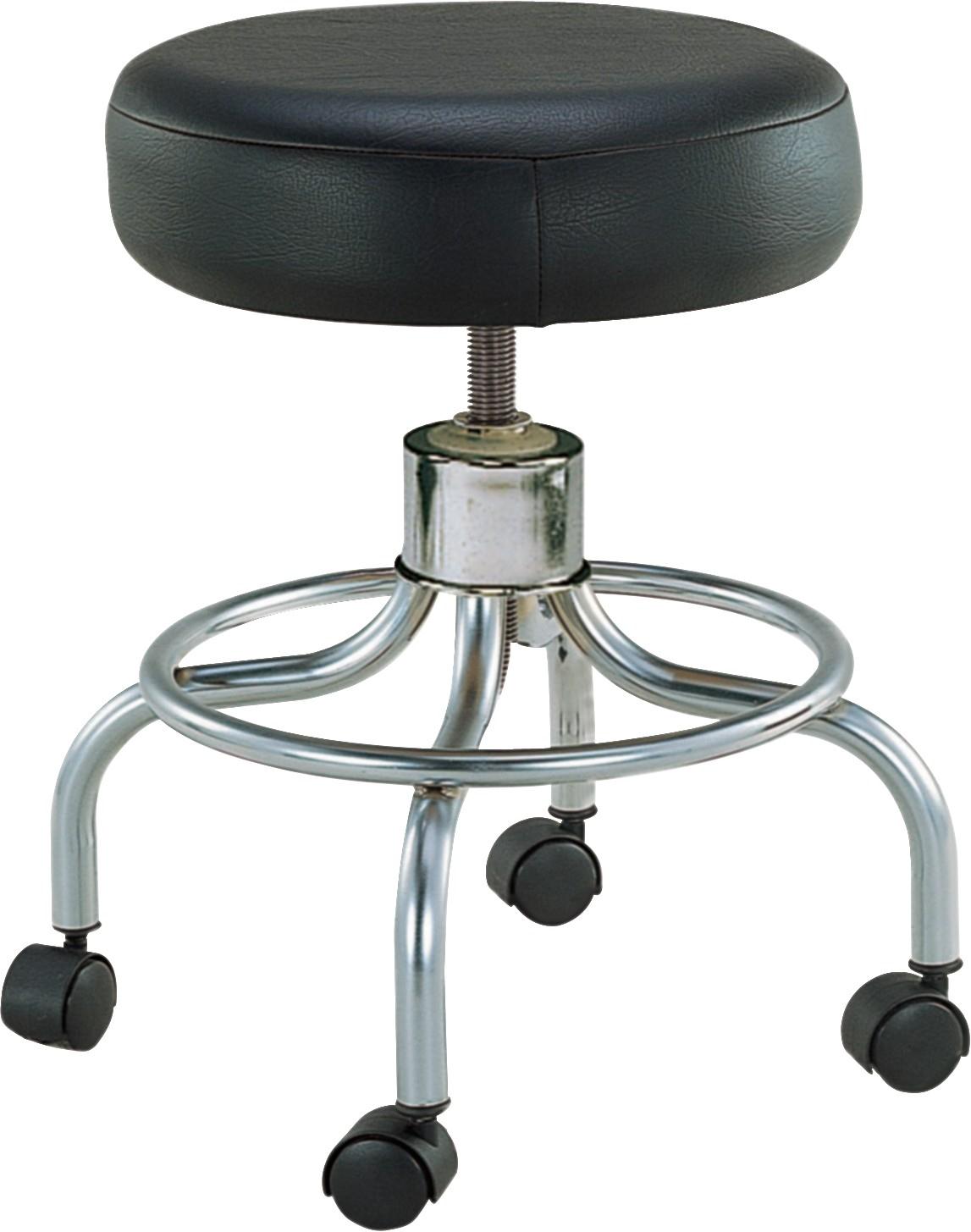 Revolving Adjustable-Height Physician's Stool | Medline