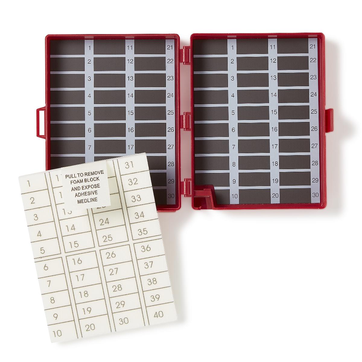 Foam Block Needle Counters with Double Magnet and Blade Remover | Medline