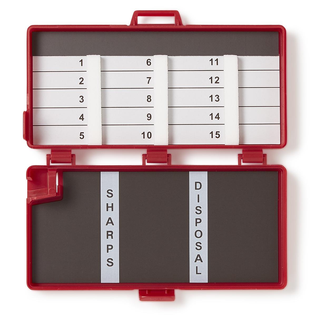 Foam Strip Needle Counters with Magnet and Blade Remover | Medline