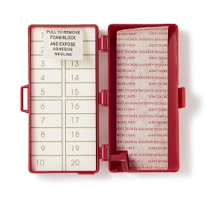 Foam Block Needle Counters with Adhesive & Blade Remover | Medline ...
