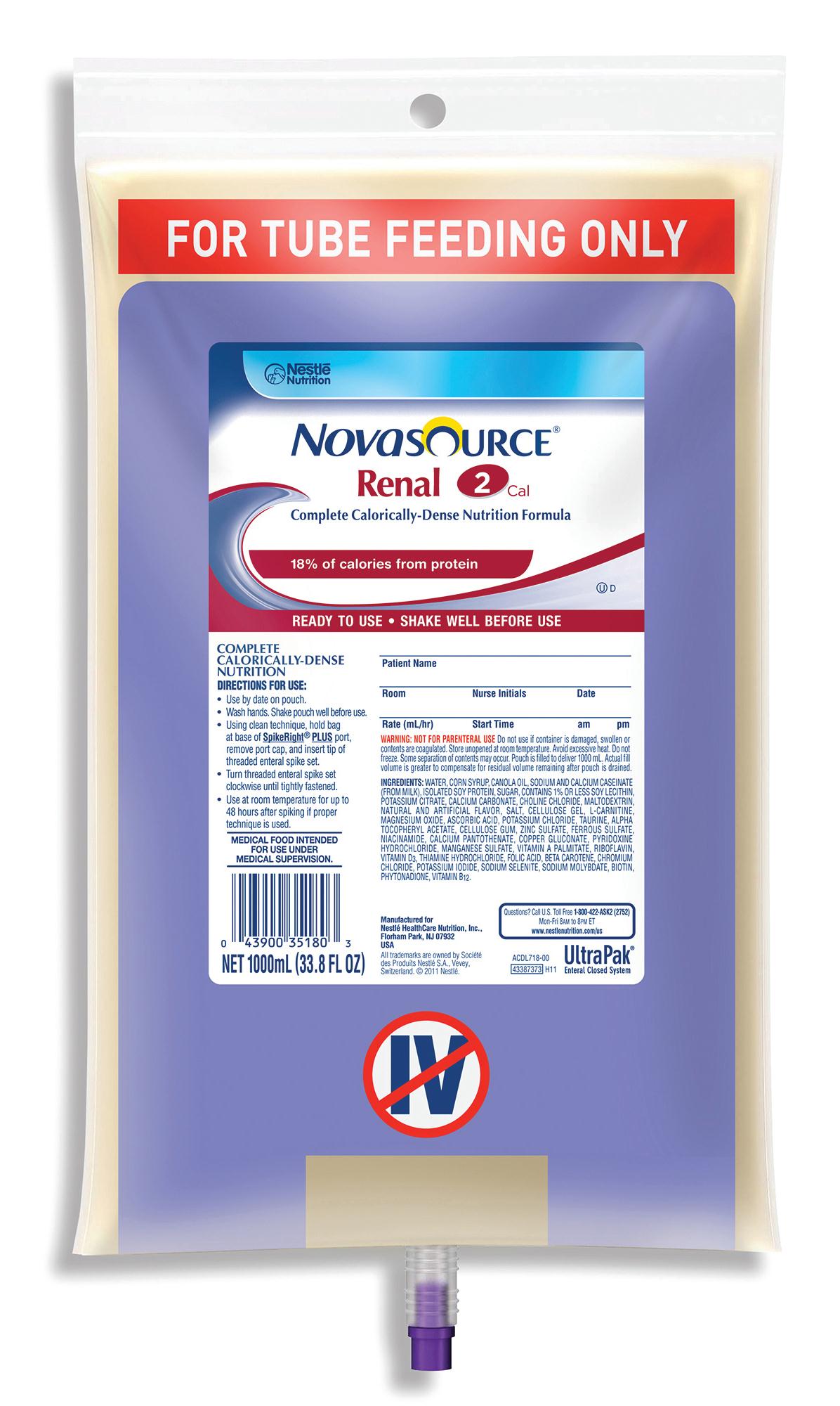 Novasource Renal Formula | Medline