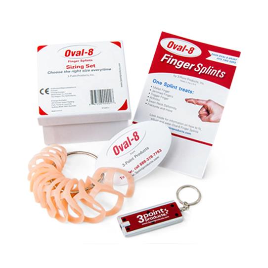Oval-8 Finger Splint Sizing Set | Medline