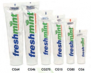New World Imports Fresh Mint Clear Gel Toothpaste | Medline Industries ...