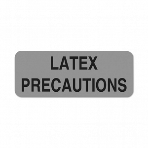 Centurion Latex Precaution Labels | Medline Industries, Inc.