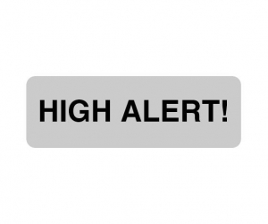 High Alert Label | Medline Industries, Inc.