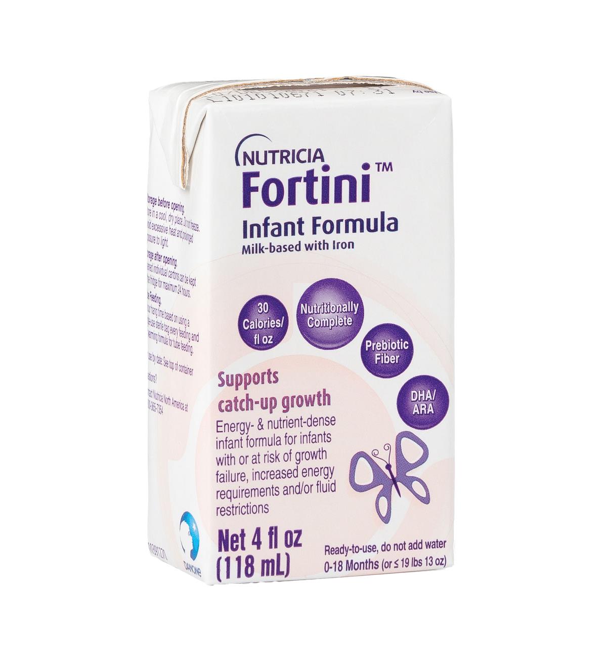 Nutricia Fortini Milk-Based Infant Formula with Iron | Medline