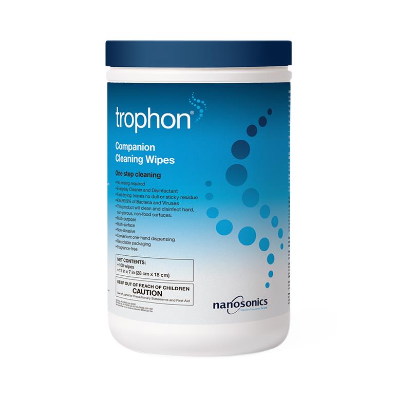 Trophon Companion Cleaning Wipes | Medline