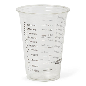 Medline Disposable Graduated Cold Plastic Drinking Cups | Medline ...