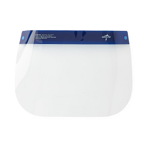 Medline Face Shields with Elastic Band | Medline