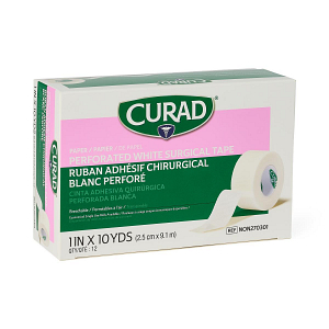 CURAD Perforated White Paper Surgical Tape | Medline