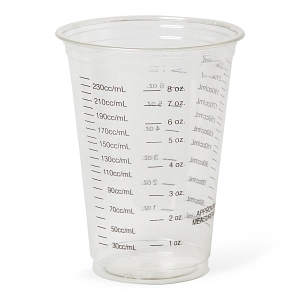 Medline Disposable Graduated Cold Plastic Drinking Cups | Medline ...