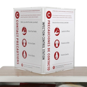 Sign Holder for Isolation Cart | Medline