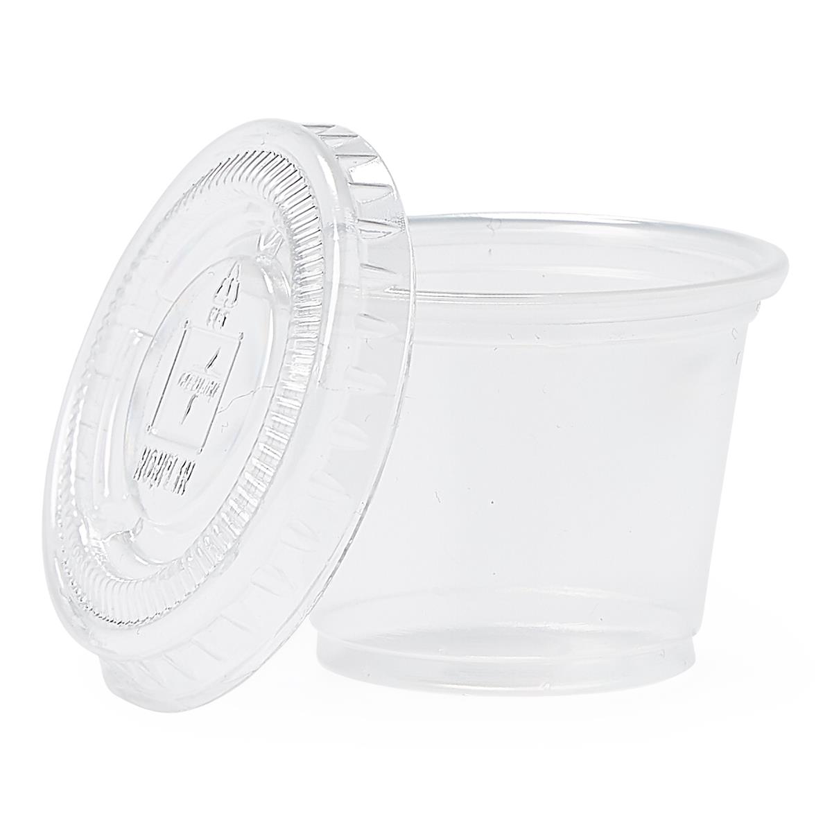 Medline Clear Plastic Soufflé Portion Cups | Medline