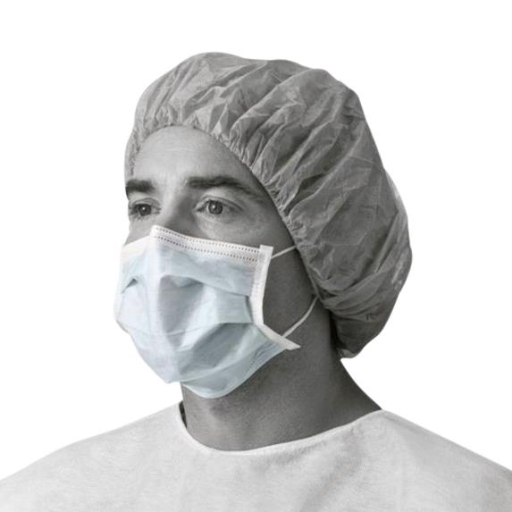 Medline ASTM Level 2 Procedure Face Mask with Ear Loops | Medline
