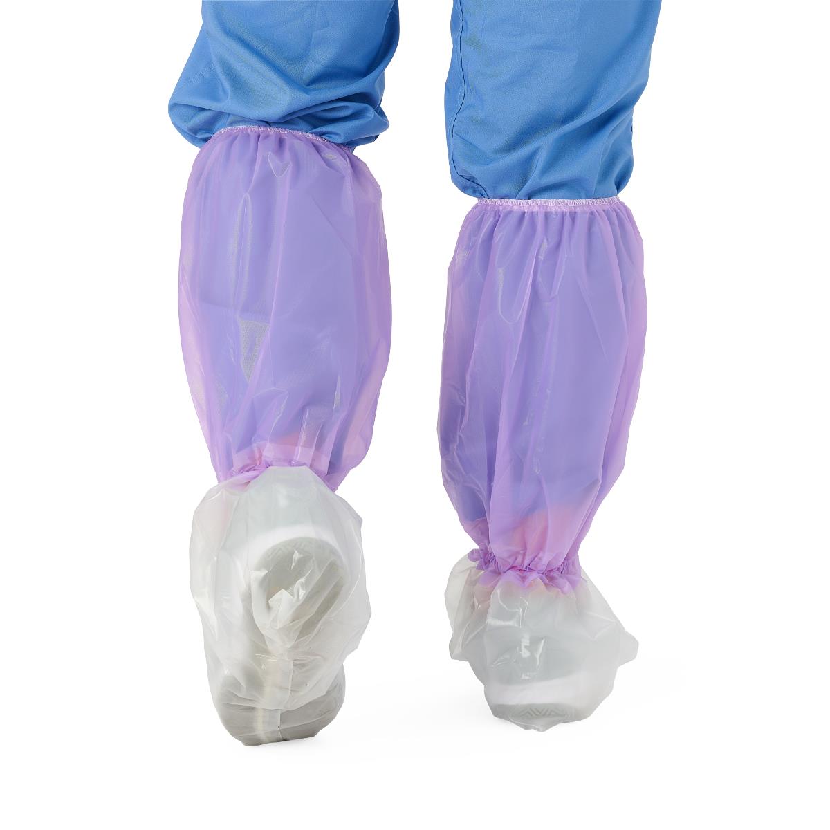 Medline Disposable Non-Skid Poly Boot Covers | Medline