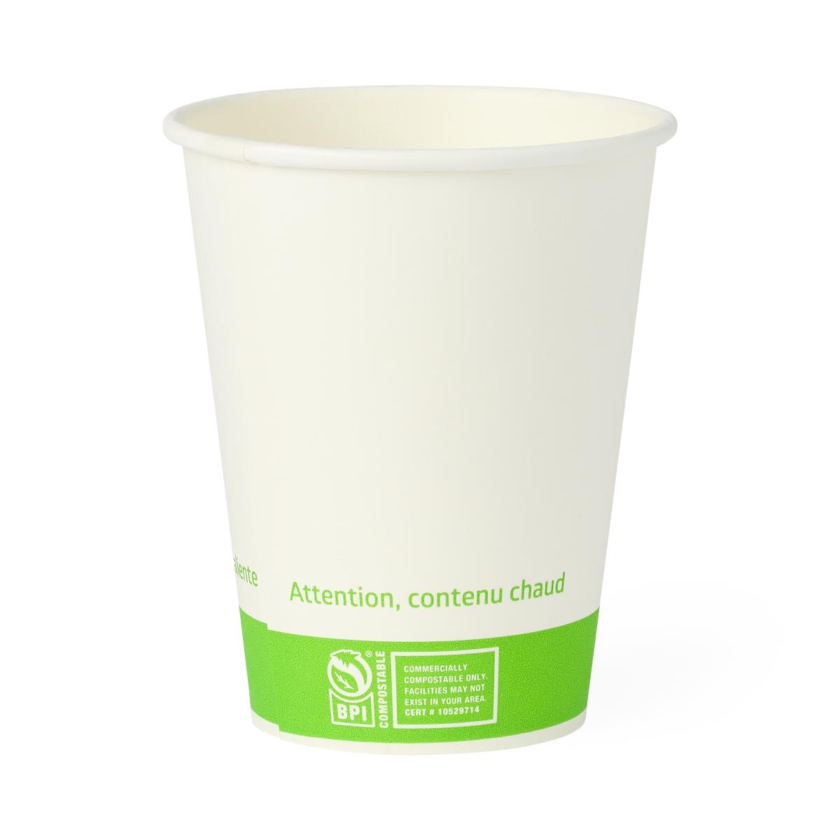 Medline Compostable Hot Drinking Paper Cups and Lids | Medline