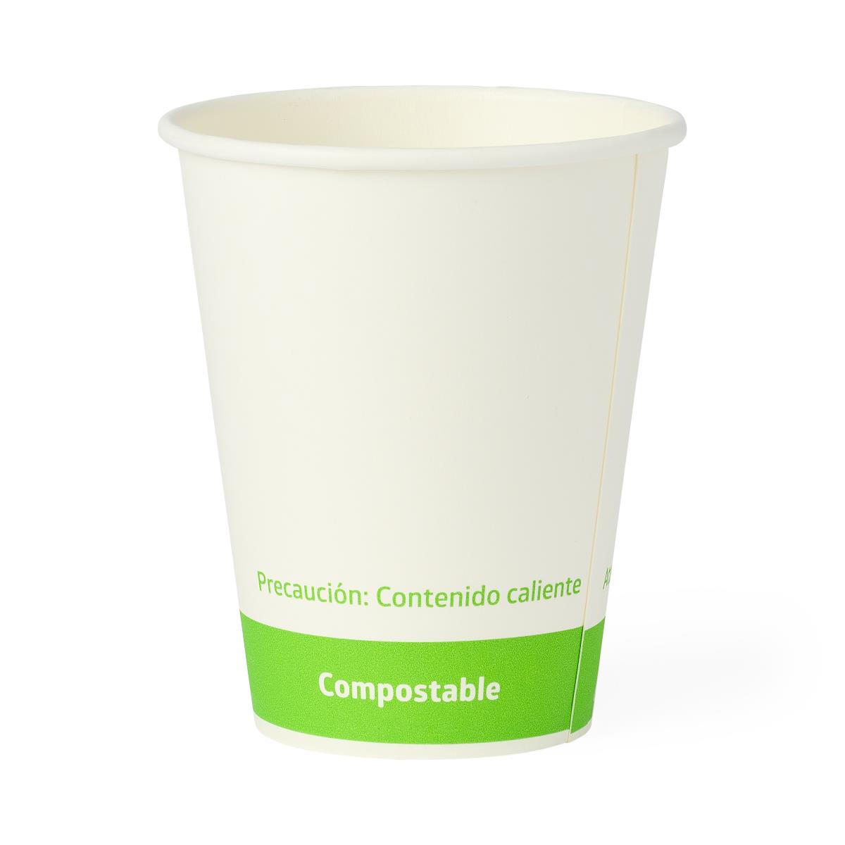 Medline Compostable Hot Drinking Paper Cups and Lids | Medline