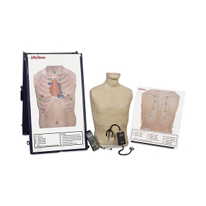 Nasco Deluxe Life / form Auscultation Training Station | Medline ...