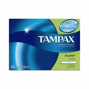 Tampax Cardboard Super Tampons | Medline Industries, Inc.