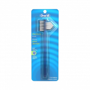Oral-B Dual Head Denture Toothbrush | Medline