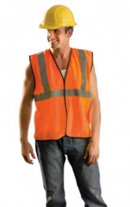 High Visibility Polyester Mesh Class 2 Safety Vests | Medline ...
