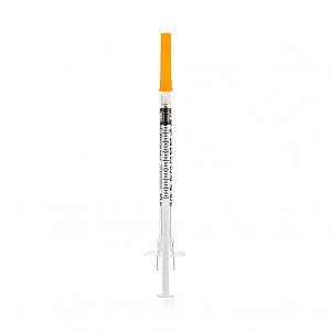 Sol-Care Safety Insulin Syringes with Retractable Needle | Medline