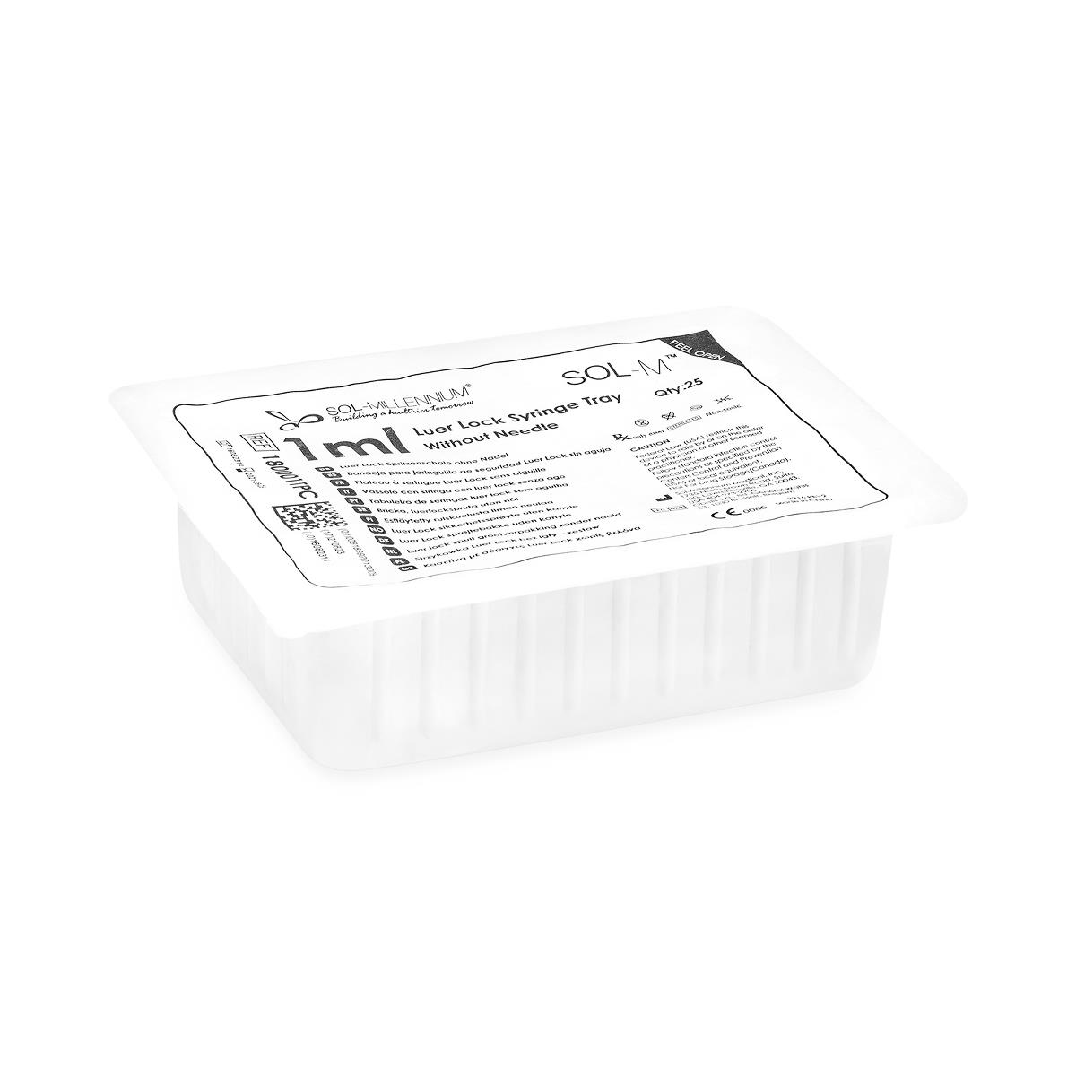 Sol-M 3-Piece Luer Lock Syringes | Medline